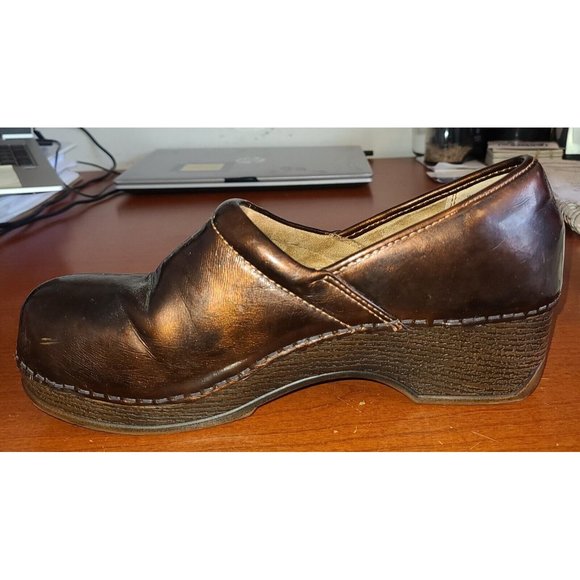 Bass | Shoes | Bass Melinda Lll Womens Size 9m Brown Leather Slip On ...